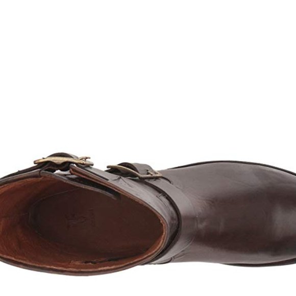 Frye | Shoes | Frye Vicky Engineer Leather Boot Chocolate | Poshmark